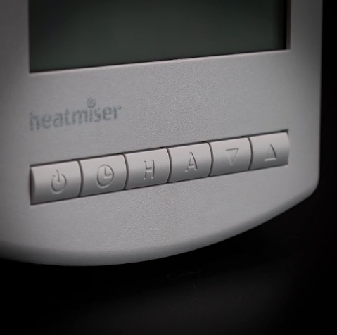 Heatmiser Slimline V4 Thermostat | Flush Mount, Programmable & Adaptive ...